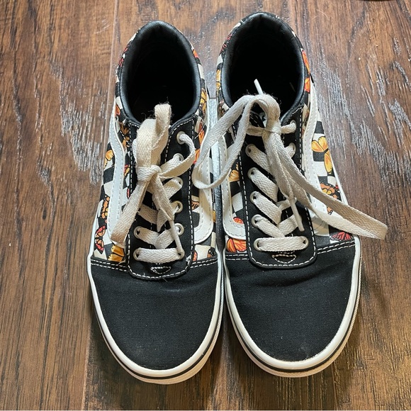 Vans | Shoes | Vans Ward Monarch Butterfly Canvas Old Skool Sneakers ...
